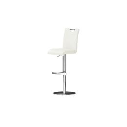 Höffner Barhocker Gulia ¦ weiß ¦ Maße (cm): B: 42 H: 91 T: 50.0 » Höffner