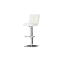 Höffner Barhocker Gaia ¦ weiß ¦ Maße (cm): B: 40 H: 89 T: 53.0 » Höffner