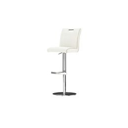 Höffner Barhocker Anna ¦ weiß ¦ Maße (cm): B: 42 H: 87 T: 51.0 » Höffner
