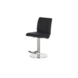 Höffner Barhocker Vittoria ¦ schwarz ¦ Maße (cm): B: 42 H: 87 T: 50.0 » Höffner