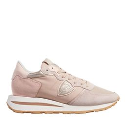 Philippe Model Low-Top Sneaker - Tropez Haute Low Woman - Gr. 37 (EU) - in Gold - f&uuml;r Damen