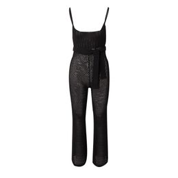 Nasty Gal Jumpsuit Damen Gr&ouml;&szlig;e XXS schwarz