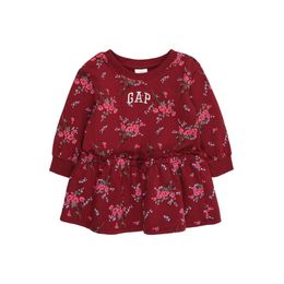 GAP Kleid Mädchen Größe 98 tanne / rosa / cranberry