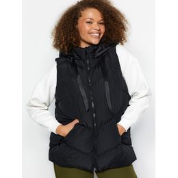 Trendyol Curve Weste Damen Gr&ouml;&szlig;e M/L schwarz