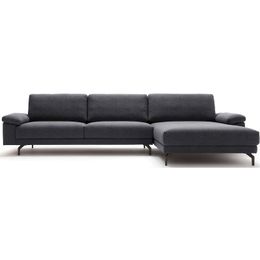 CREATION BY ROLF BENZ Ecksofa »CR.450 elegantes Designsofa mit hohem Sitzkomfort« anthrazitgrau / schwarzgrau