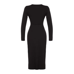 Trendyol Kleid Damen Größe 40 schwarz Winterkleid