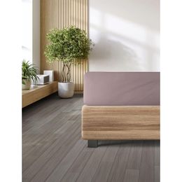 Irisette Spannbettlaken »Porto 20« besonders elastisch rosa Obermaterial: 95% Baumwolle, 5% Elasthan B/L: 180 cm x 200 cm