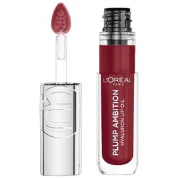 L'ORÉAL PARIS Lipgloss »Plump Ambition Hyaluron Lip Oil« mit Hyaluron Berry Jolie Plump Ambition Hyaluron Lip Oil in 101 Cristal Clear