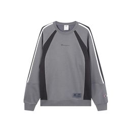 Champion Authentic Athletic Apparel Sweatshirt Herren Gr&ouml;&szlig;e XS basaltgrau / schwarz / wei&szlig;