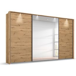 Rauch Schwebetürenschrank »Kleiderschrank Schrank Garderobe OTELI inkl. 3 Innenschubladen« Breiten 211/278/323/368 cm Höhen 214/233 cm, mit...