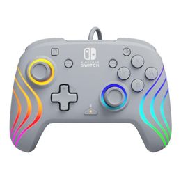 PDP - PERFORMANCE DESIGNED PRODUCTS Controller »Afterglow Wave, NS, grau« Grau Offiziell lizenziert von Nintendo