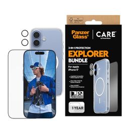 CARE BY PANZERGLASS Handyhülle »3-in-1 Flagship Explorer Bundle Apple iPhone 17« Apple iPhone 17 Backcover, Schutzhülle, Handyschutzhülle, Case,...