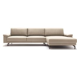 CREATION BY ROLF BENZ Ecksofa »CR.450 elegantes Designsofa mit hohem Sitzkomfort« beige