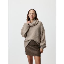 LEGER Strickpullover »Jarine, by Lena Gercke« Loose fit mit Rundhalsausschnitt Brown Melange 40 40 Jumper von LeGer by Lena Gercke