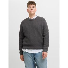 Jack & Jones PlusSize Jack & Jones Plussize Herren Jack & Jones PlusSize Strickpullover &raquo;JJGLOBAL KNIT CREW NECK PLS&laquo; 4XL