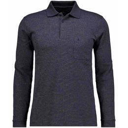 Ragman Poloshirt Schwarz XXL XXL Softknit-Polo Jacquard