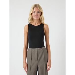 Y.A.S Body &raquo;YASRUBY SL BODY S. NOOS&laquo; Black L (40) - N-Gr N-Gr L (40) &Auml;rmelloser Body von YAS