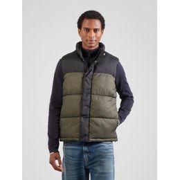Jack & Jones Jack & Jones Weste 'JCOUNION' Herren Gr&ouml;&szlig;e S dunkelgr&uuml;n / schwarz