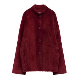 Adolfo Dominguez Strickjacke Damen Gr&ouml;&szlig;e M rot