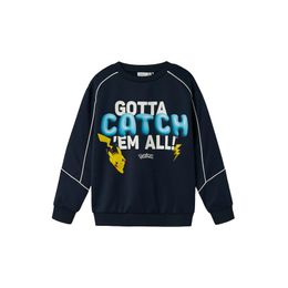 name it Sweatshirt 'NKMSIDNEY POKEMON' boy Blue size 122/128