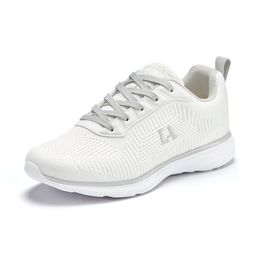Lascana Sneaker low Damen Größe 37 hellgrau / naturweiß