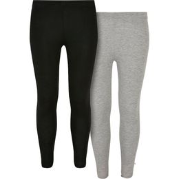 Urban Classics Leggings girl Grey, Black size 110/116