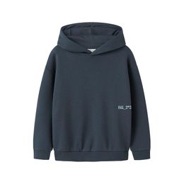 name it Sweatshirt 'NKMBRONX' Jungen Gr&ouml;&szlig;e 146/152 taubenblau / dunkelblau