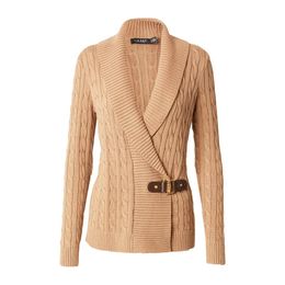 Lauren by Ralph Lauren Lauren Ralph Lauren Strickjacke 'Donato' Damen Gr&ouml;&szlig;e XXL camel
