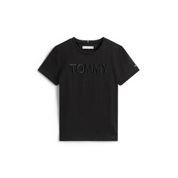 Tommy Hilfiger T-Shirt Mädchen Größe 98 schwarz