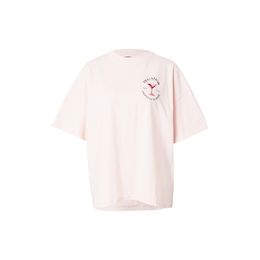 Pegador Oversizeshirt 'JORBA' Damen Gr&ouml;&szlig;e XS ros&eacute; / cranberry / dunkelrot / schwarz