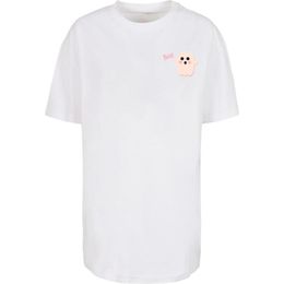 Merchcode Oversized Shirt 'Halloween - Boo Ghost' female White size XS