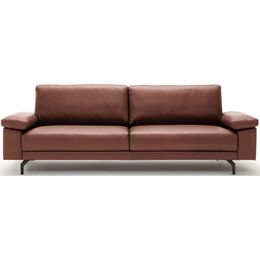 2,5-Sitzer "CR.450 elegantes Designsofa mit hohem Sitzkomfort", schwarz (signalschwarz), B:200cm H:85cm T:95cm, CREATION BY ROLF BENZ, Sofas