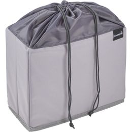 Faltbox keeeper "neo, faltbarer Einkaufsorganizer f&uuml;r Klappboxen", grau (graphite), B:31,5cm H:26,5cm T:15cm, Polyethylenterephthalat (PET), Aufbewahrungsboxen, aus recycelten PET-Flaschen