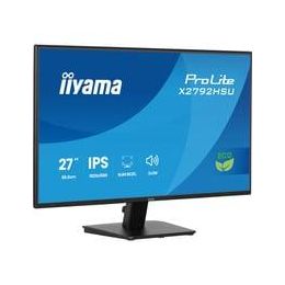iiyama Prolite X2792HSU-B1, LED-Monitor 68.6 cm (27 Zoll), schwarz (matt), FullHD, IPS, HDMI, DP, USB-Hub, 120Hz Panel