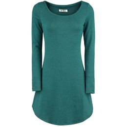 Innocent Winter Dress Kurzes Kleid cyan in S Winter Dress Teal