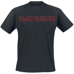 Iron Maiden Revised Logo T-Shirt schwarz in 4XL IRONA603