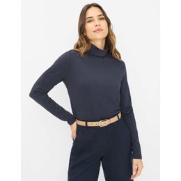 Brax Damen Shirt Style CARINA L navy, dunkelblau, Gr. 34