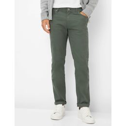 Brax Herren Five-Pocket-Hose Style CHUCK DEEP JUNGLE, dunkelgr&uuml;n, Gr. 42/30