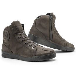Stylmartin Tank WP Ledersneaker ash 38 - Motorradbekleidung - Motorradstiefel & -schuhe - Motorrad Schuhe & Stiefel Sneaker