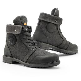 Stylmartin Smith WP Motorradschnürstiefel schwarz 42 - Motorradbekleidung - Motorradstiefel & -schuhe - Motorrad Schuhe & Stiefel Chopper & Cruiser