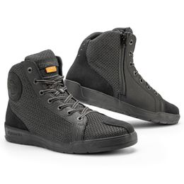 Stylmartin Tank WP Motorradsneaker anthrazit 43 - Motorradbekleidung - Motorradstiefel & -schuhe - Motorrad Schuhe & Stiefel Sneaker