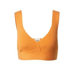 ABOUT YOU X Laura Giurcanu Knitted Top 'Janine' female Orange size 36