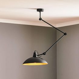 Aldex Deckenlampe 808 verstellbar 1-flammig schwarz/gold