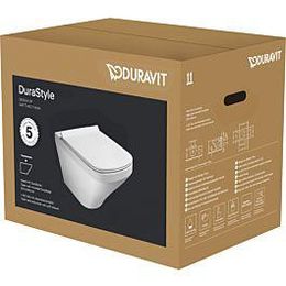 Duravit DuraStyle Wand WC Set 45520900A1 weiss, mit WC-Sitz