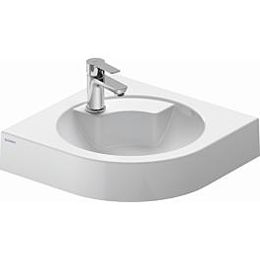 Duravit Architec Eckwaschtisch 0448450000 63,5 x 54 cm, weiss, ohne Überlauf