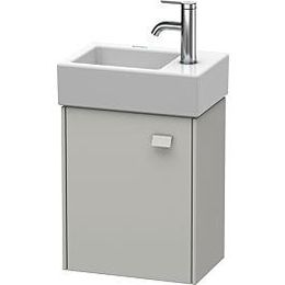 Duravit Brioso Waschtischunterbau BR4049L0707 364x239mm, Betongrau Matt, Tür links