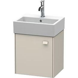 Duravit Brioso Waschtischunterbau BR4050L9191 434x339mm, Taupe, Tür links