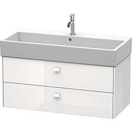Duravit Brioso Waschtischunterbau BR415602222 984x459mm, Weiß Hochglanz, 2 Auszüge
