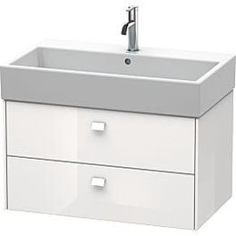 Duravit Brioso Waschtischunterbau BR415502222 784x459mm, Weiß Hochglanz, 2 Auszüge