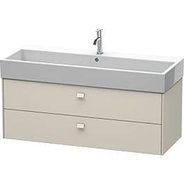 Duravit Brioso Waschtischunterbau BR415709191 1184x459mm, Taupe, 2 Auszüge